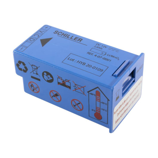 Schiller FRED Easy Defibrillator Battery