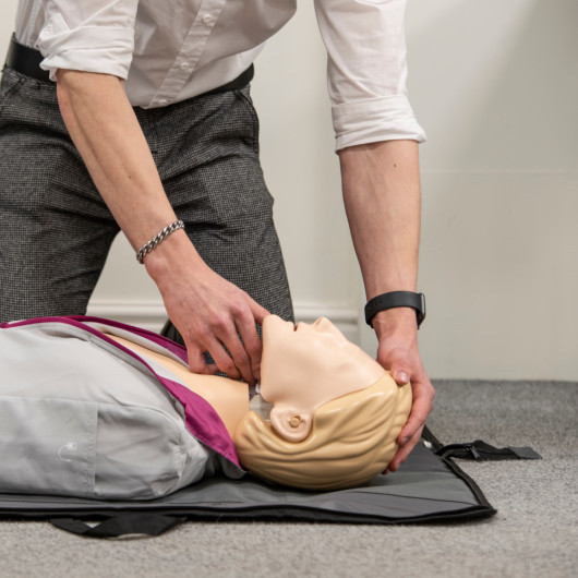 Laerdal Little Anne QCPR Training Manikin with Carry Bag - Light Skin