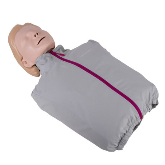 Laerdal Little Anne QCPR Training Manikin with Carry Bag - Light Skin