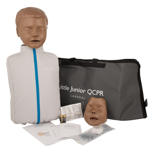 Laerdal Little Junior QCPR Paediatric Training Manikin with Carry Bag ...
